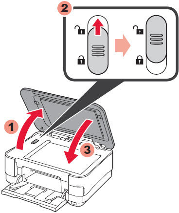 How to transport or store the printer - PIXMA MX and MG Series Printers