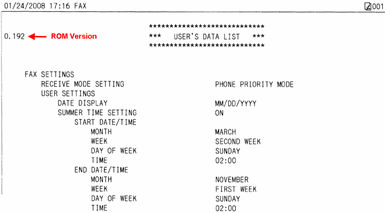 Checking the firmware version on an MX300 / MX310