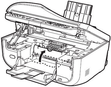 Close the inner cover MX850