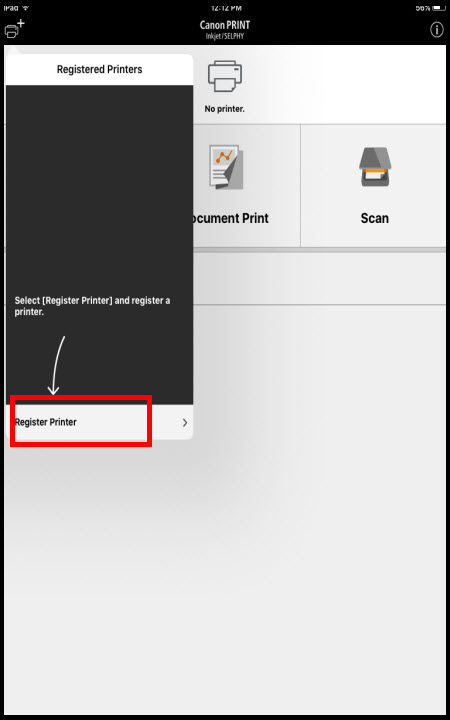 Use the Canon PRINT app to set up the MAXIFY Printer to the Wireless ...