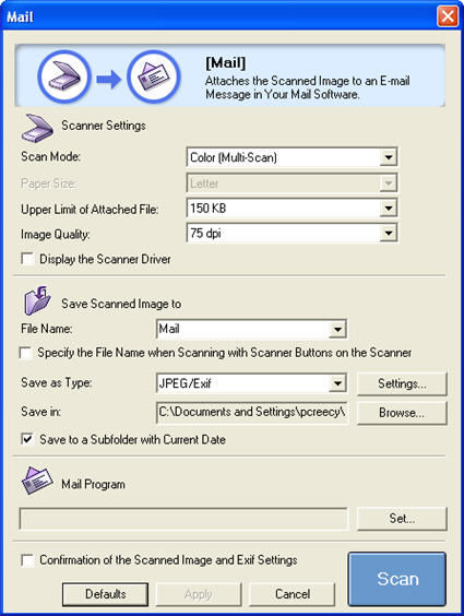 Setting up the Toolbox button functions (Toolbox 5.0.x.x)