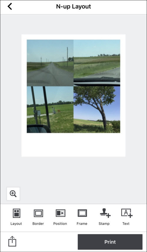 Use the Canon SELPHY Photo Layout App - SELPHY QX Series