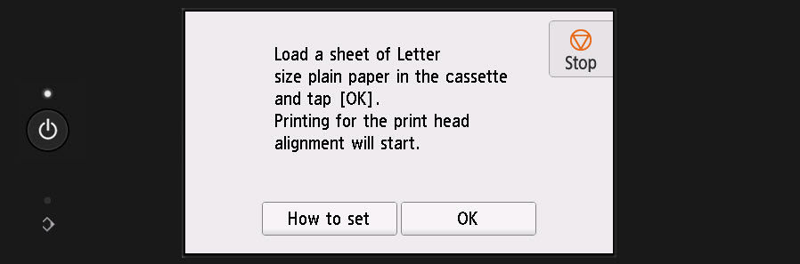TR8520 Initial Hardware Setup Screens