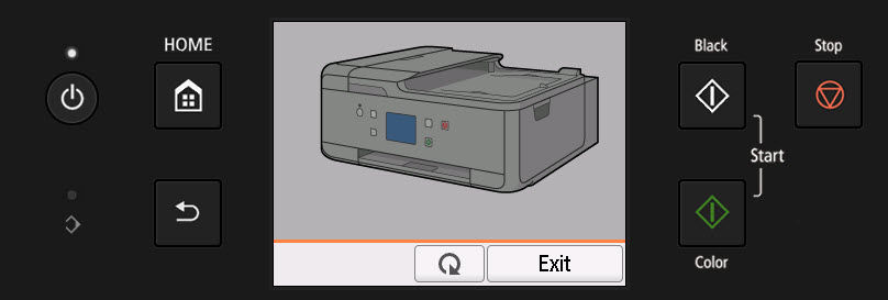 TR7520 Initial Hardware Setup Screens