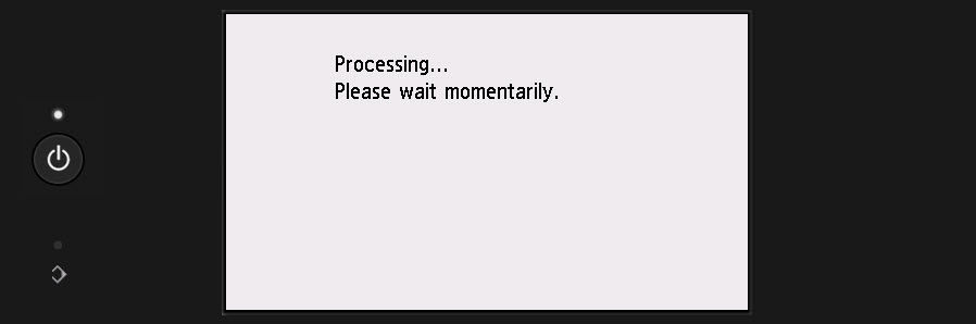 TR8520 Initial Hardware Setup Screens