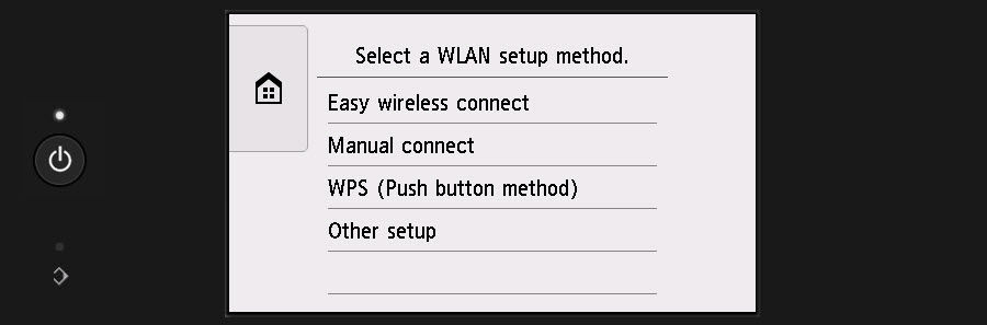 TR8520 Initial Hardware Setup Screens