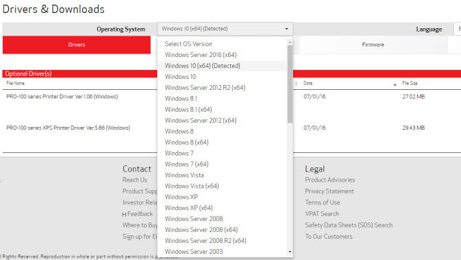 Wi-Fi Connect of a PRO-100 for Windows