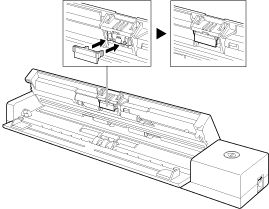 Detaching and attaching the separation pad - P-208 Series