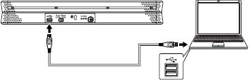 Remove the USB hub and connect the scanner directly to the computer.