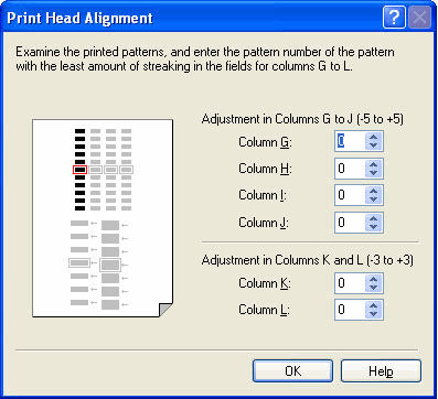 Perform A Manual Print Head Alignment (Windows) MP600