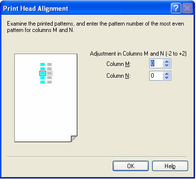 Perform A Manual Print Head Alignment (Windows) MP600