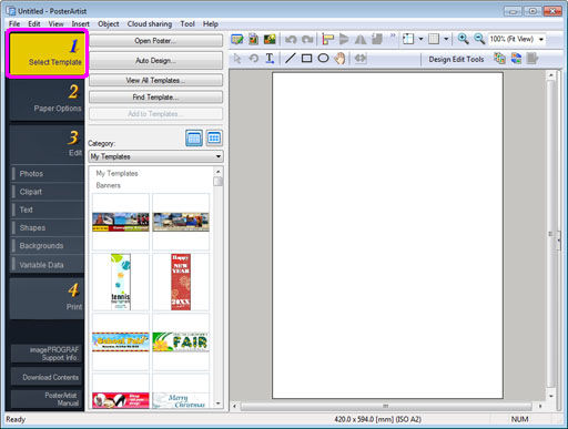 PosterArtist - Creating Posters