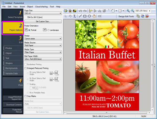 PosterArtist - Creating Posters