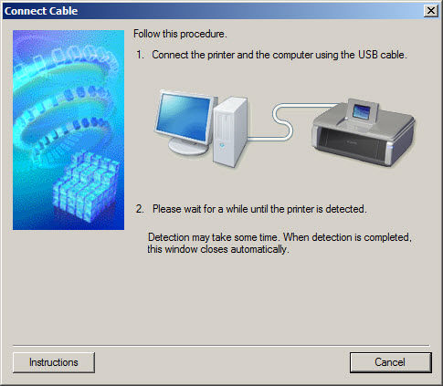 How to Connect the Printer to the Wireless LAN with a Downloaded Driver ...