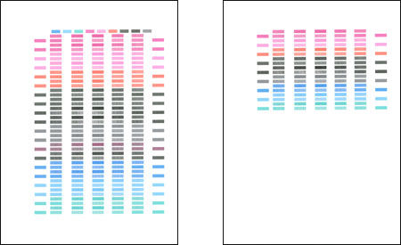 Aligning the print head without a computer - Pro9500