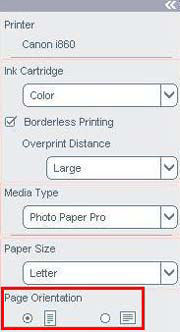 How to select paper in PhotoRecord