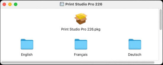 Install Print Studio Pro 2.2.5 or 2.2.6 on a Mac
