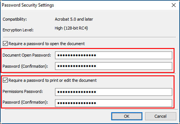 IJ Scan Utility (Windows) - Setting Passwords for PDF Files - GX7020