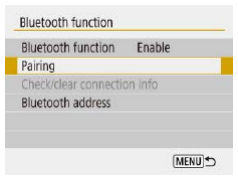 Pairing With Smartphones via Bluetooth