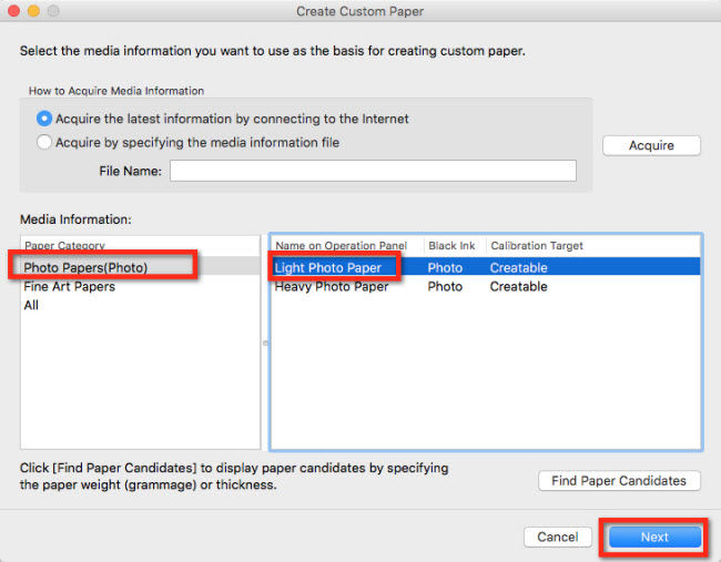 Example of How to Add a Paper to the PRO-1000 using an ICC Profile and ...