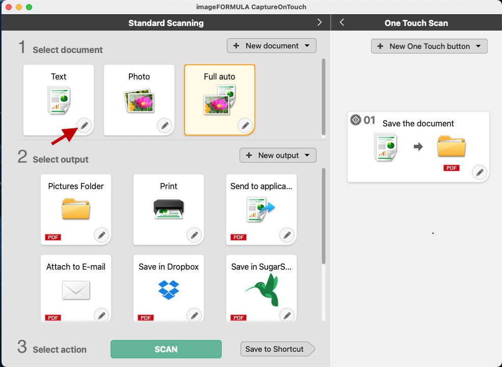 Setting the Long Document Mode on my R40 Scanner (macOS)