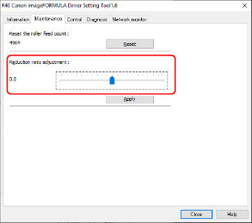 My scanned documents are stretched. How do I correct it on my R40 on ...