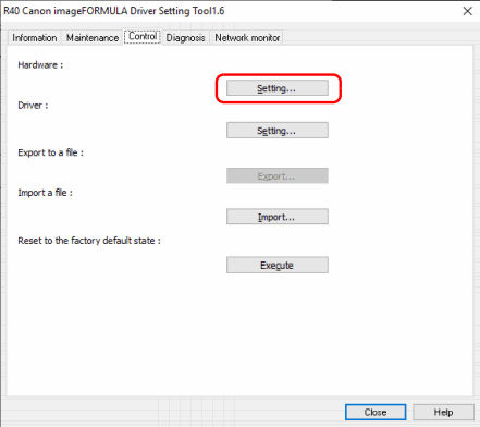 Setting the Long Document Mode - R40/RS40