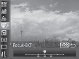 Setting Focus Bracketing PowerShot S90.