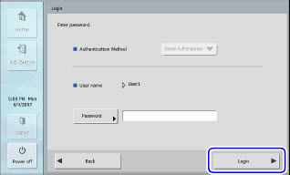 Cannot log in because user name and password were not entered correctly.