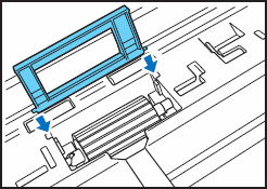 Replacing the Rollers and Document Holding Guide (SF-300 Series)