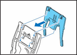 Replacing the Rollers and Document Holding Guide (SF-300 Series)