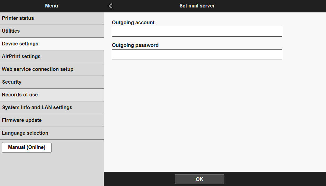 Setting Mail Server