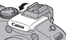 Procedure for setting the flash modes PowerShot SX20 IS.