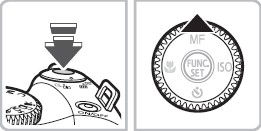Explanation of how to use focus lock with the PowerShot SX20 IS.