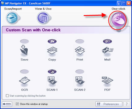 Save as different file formats when scanning using MP Navigator EX (LiDE 100, LiDE 200, 5600F)