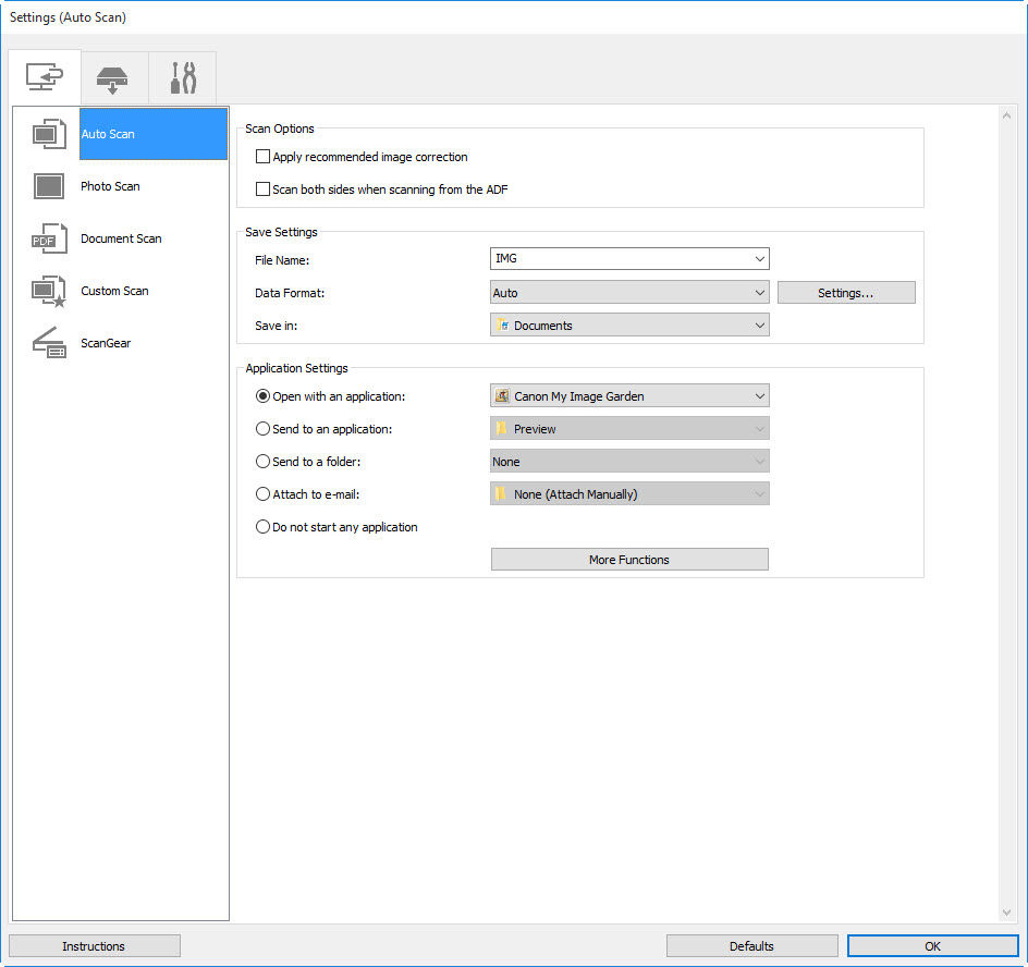 Use the Quick Menu Utility to Scan - PIXMA MX922