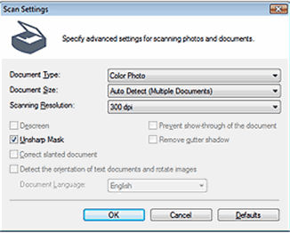 Scan using MP Navigator EX - MP620 / MP620B (Windows)