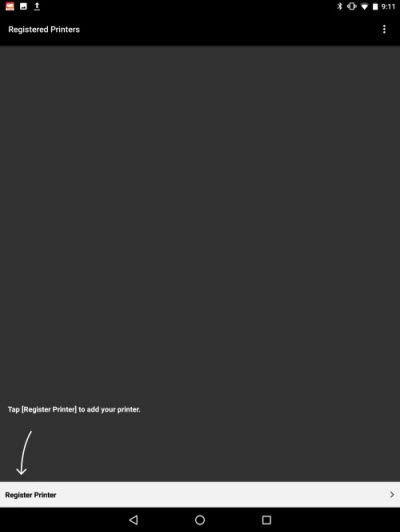 How to remove the printer from the Canon PRINT app - Android