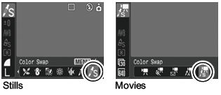 Using Color Accent and Color Swap modes with the PowerShot SD870 IS and SD950 IS.