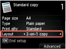 Copying Two Pages onto Single Page