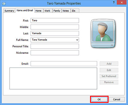 Edit or Remove a Recipient from an Address Book (Fax Driver) - MX490 ...