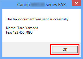 Sending a FAX from the Computer - MX490 / MX492