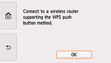 Set Up the TR8520 to the Wireless Network via WPS Push Button