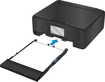 How to Load Paper in the Cassette - TS8020