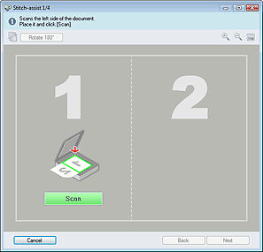 Merging images together using stitch-assist and MP Navigator