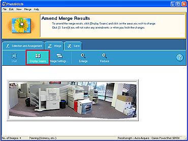 How to stitch photos (using PhotoStitch) from ZoomBrowser EX ver. 6.x