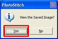 How to stitch photos (using PhotoStitch) from ZoomBrowser EX ver. 6.x