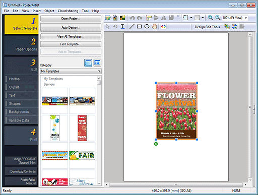 PosterArtist - Producing Enlarged Copies