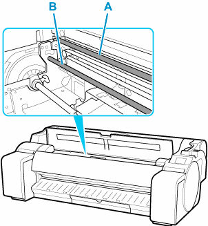 How do I replace my print head in the TM-Series printer?