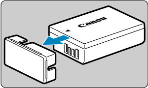Charging the EOS R50 Battery